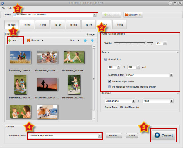 How To Resize Image For Mobile Phone